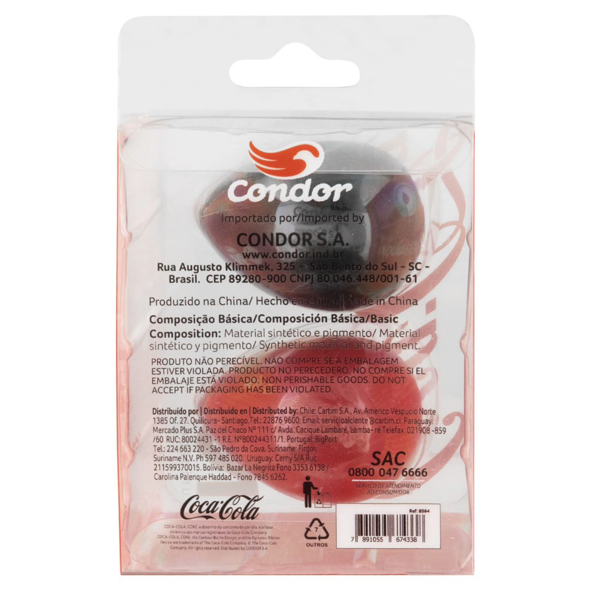 Esponja de Maquiagem Coca-Cola Condor | Toque Suave e Uniforme